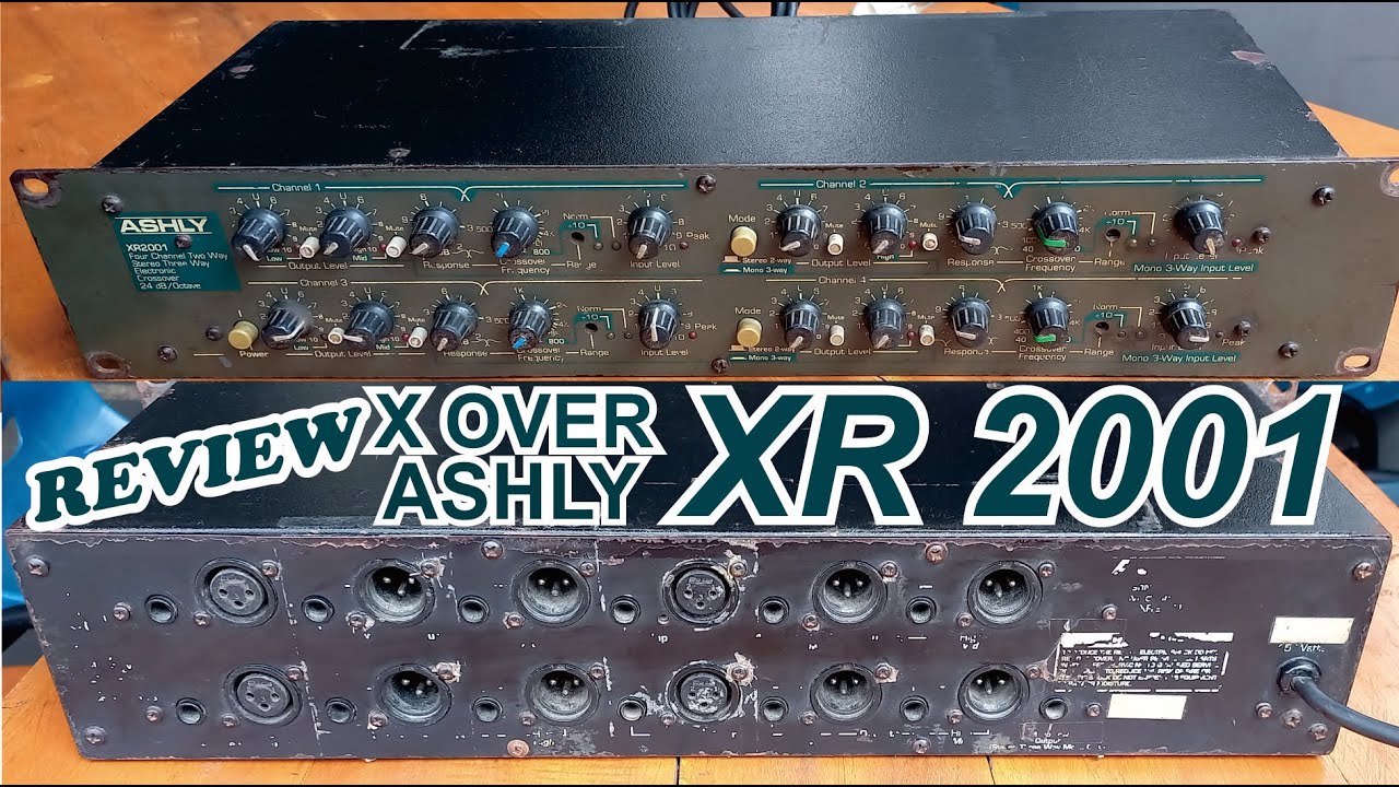 X Over Analog Ashly XR2001..Minat Call 082117488400 - YouTube
