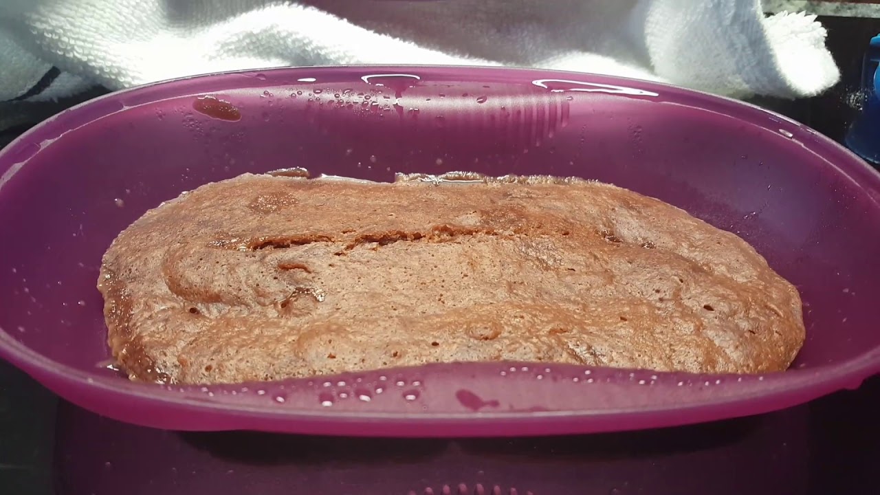 Tupperware Brownies in the Breakfast Maker result!!! - YouTube