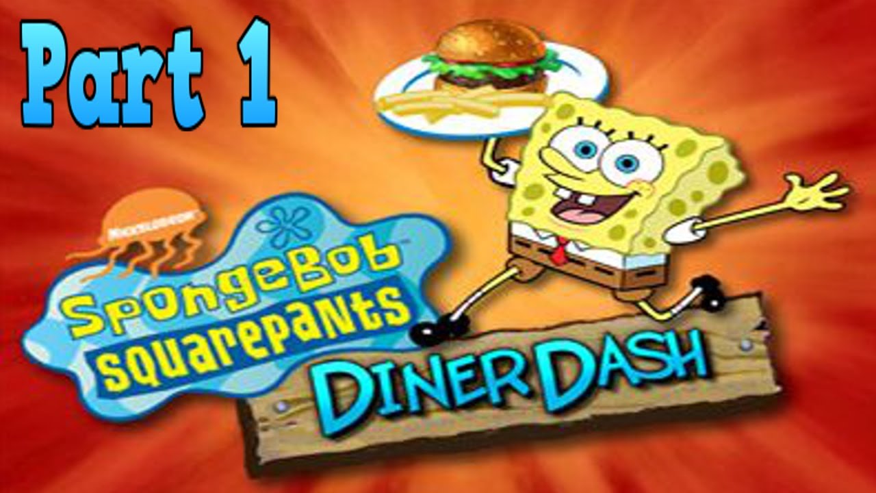 Spongebob Squarepants Diner Dash Playthrough - The Krusty Krab Levels 1 ...