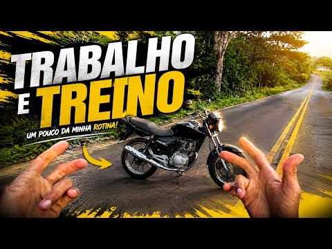 MINHA ROTINA: TRABALHO E GRAU!🔥