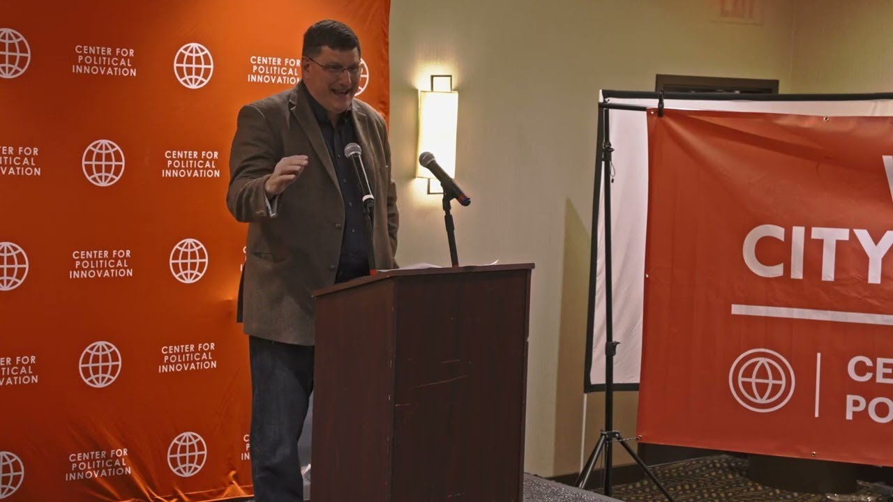 Scott Ritter speaks to the Summit Against Hypocrisy 2023 in Washington ...
