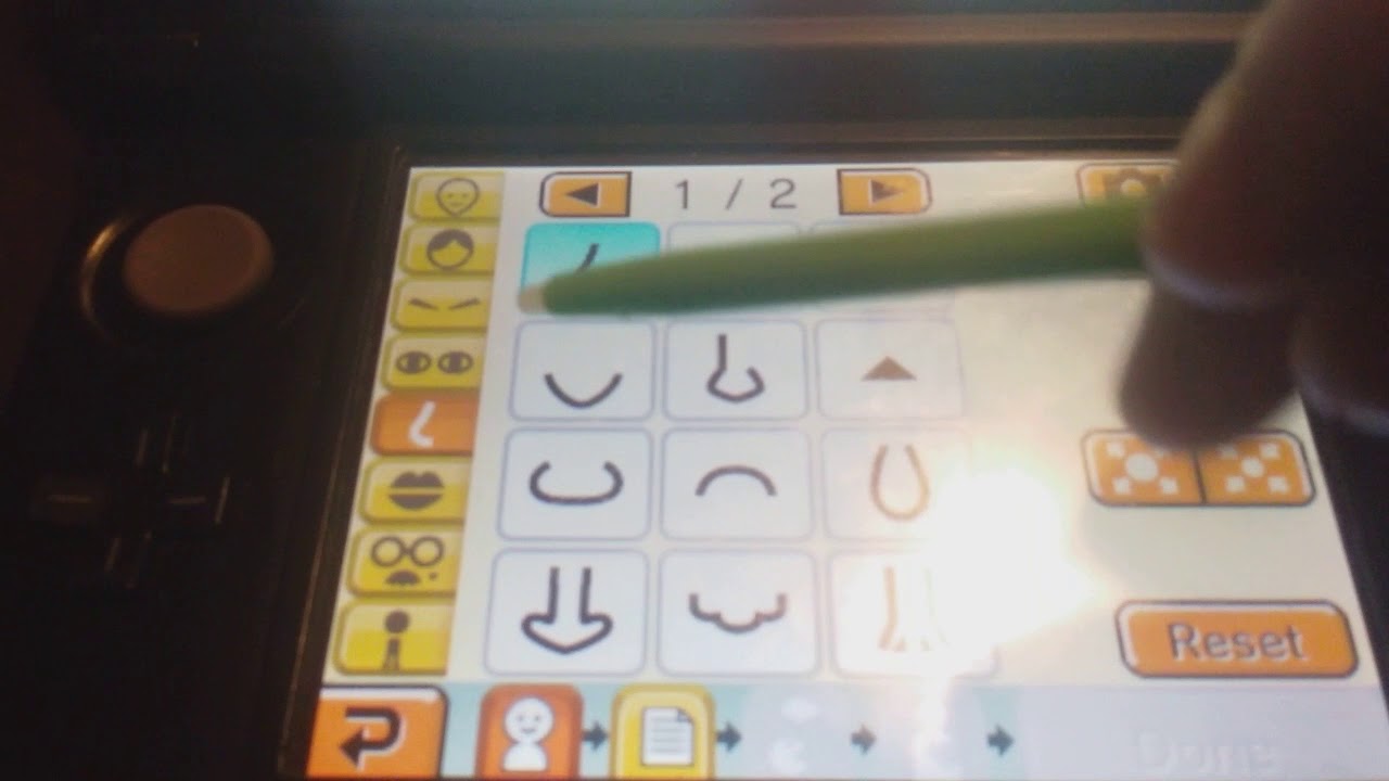 How To Make A Two Faced Mii On Tomodachi Life - YouTube