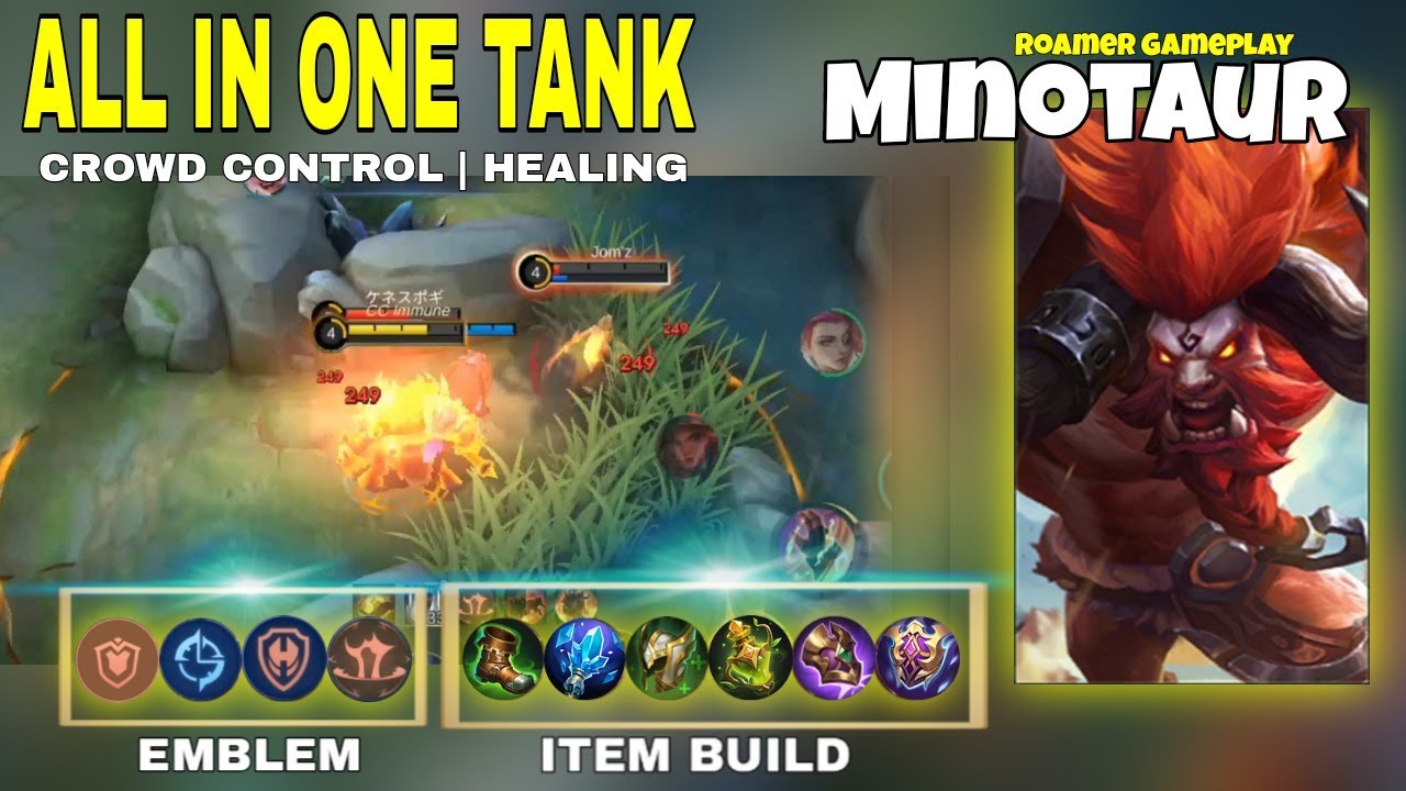 Minotaur With Fleeting Time | Minotaur Gameplay | MLBB | Mobile Legends ...