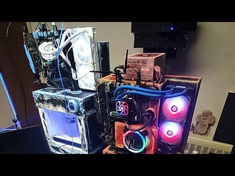 CARDBOARD PC KINGDOM my custom built cardboard gaming computers - YouTube