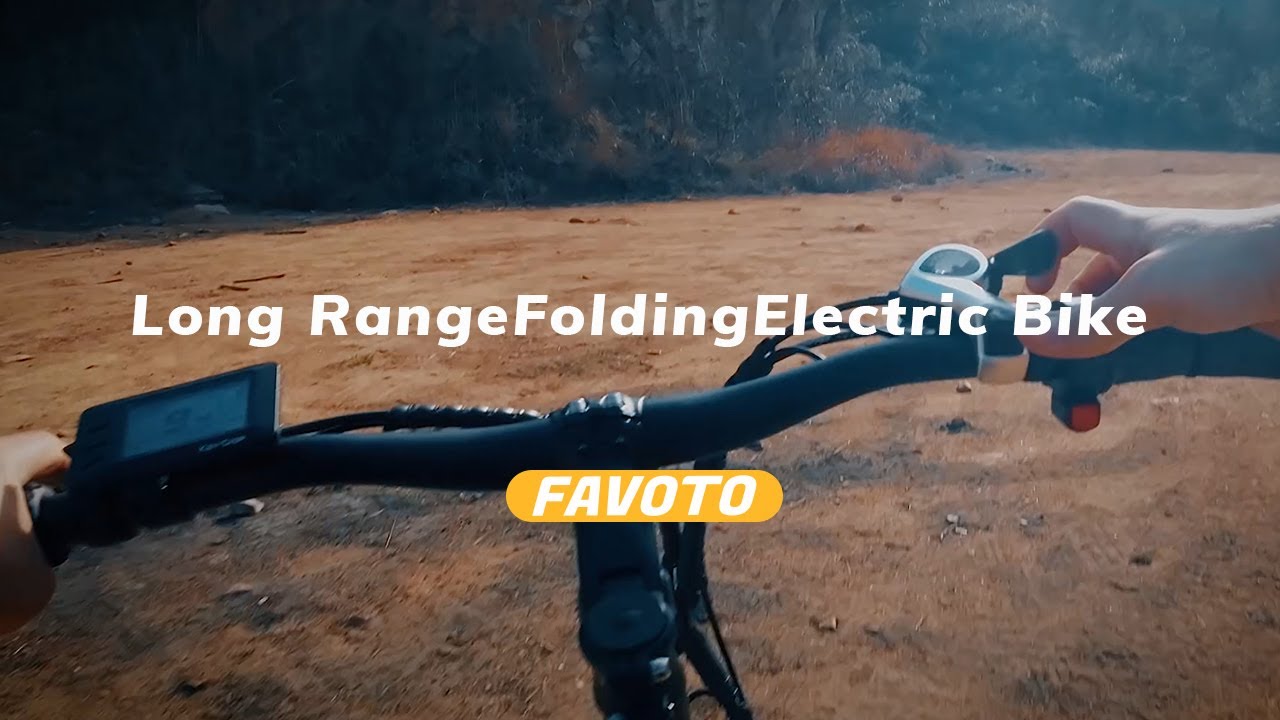 Favoto Flip Folding Electric Bike for N46 - YouTube