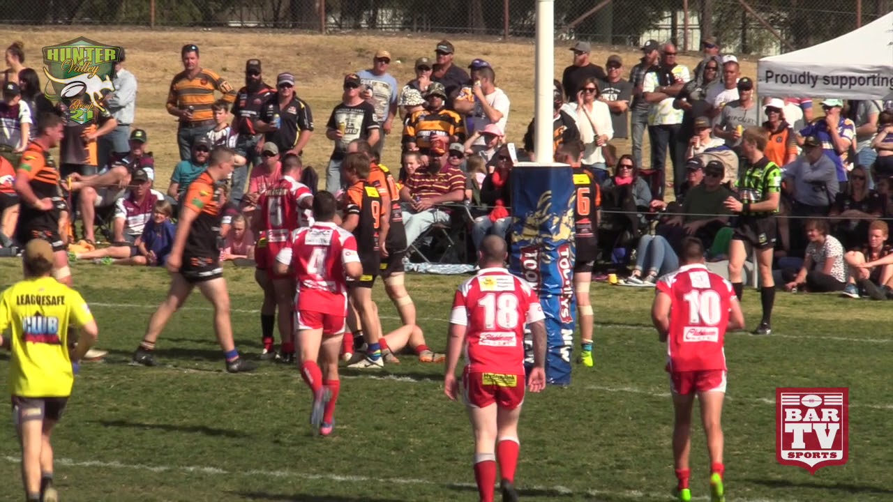 2017 Group 21 RL Reserve Grade Grand Final Highlights - Aberdeen Tigers ...