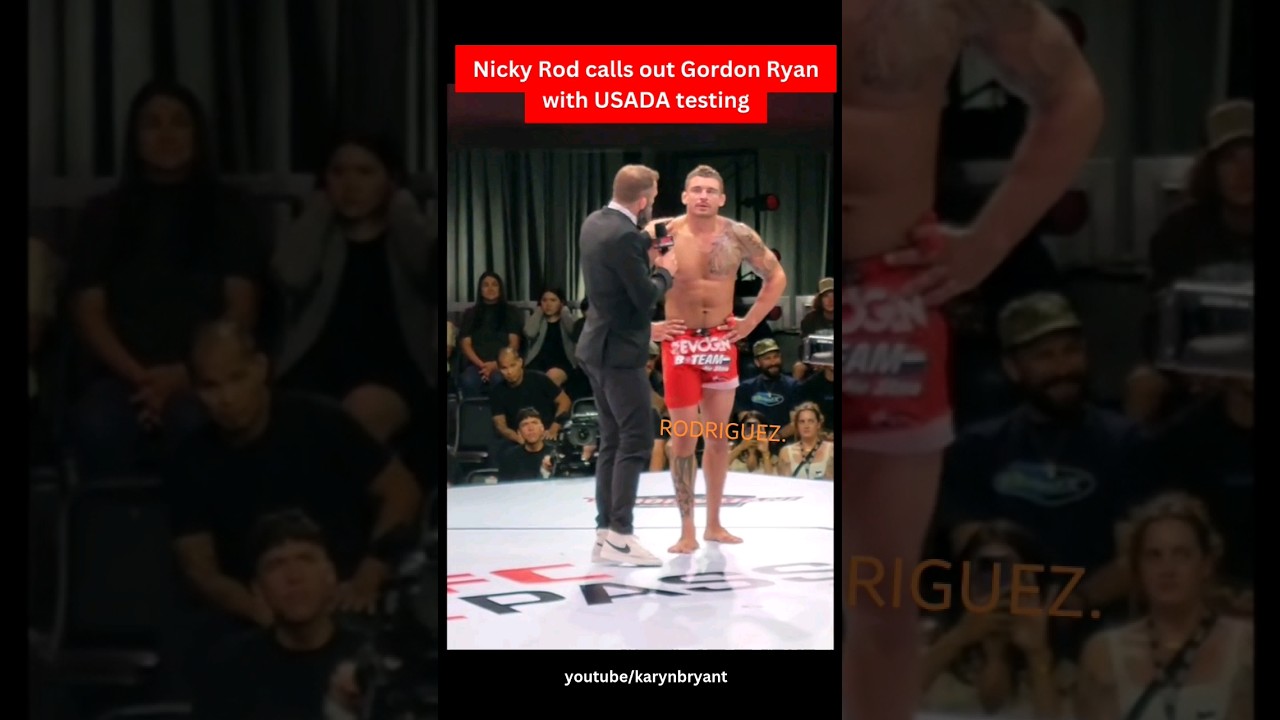 Nicky Rod Calls Out Gordon Ryan At FPI4!🗣️ Wants USADA Testing For ...