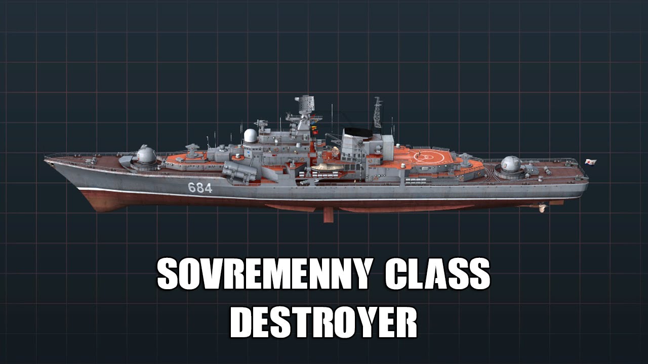 Sovremenny Class Destroyer: Cold Waters Gameplay - YouTube