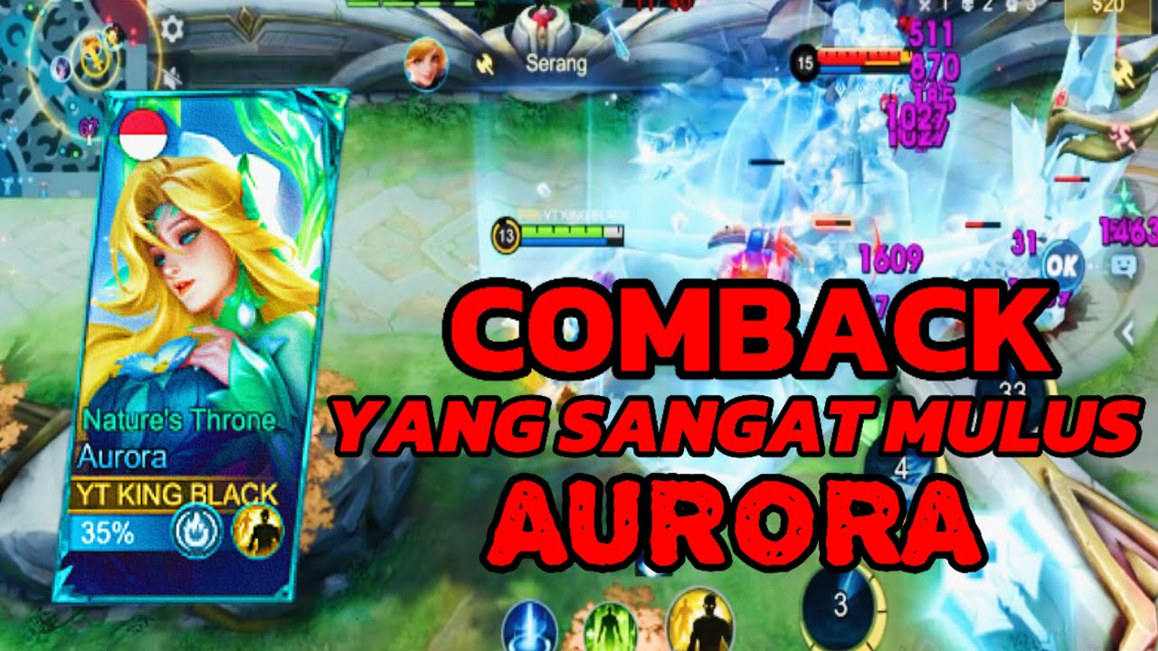 HAMPIR KENA COMBACK UNTUNG ADA AURORA YANG NYELAMATIN - YouTube