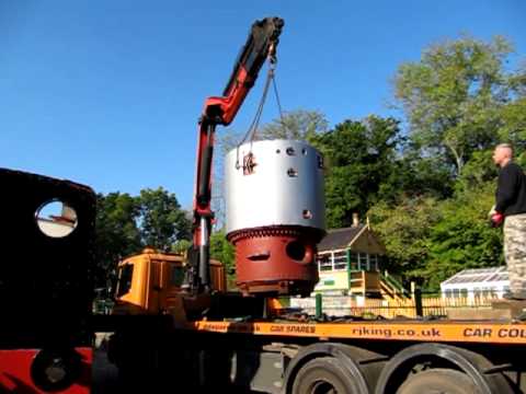 Replacing Sentinel 7109's Boiler at Midsomer Norton Station (1) - YouTube