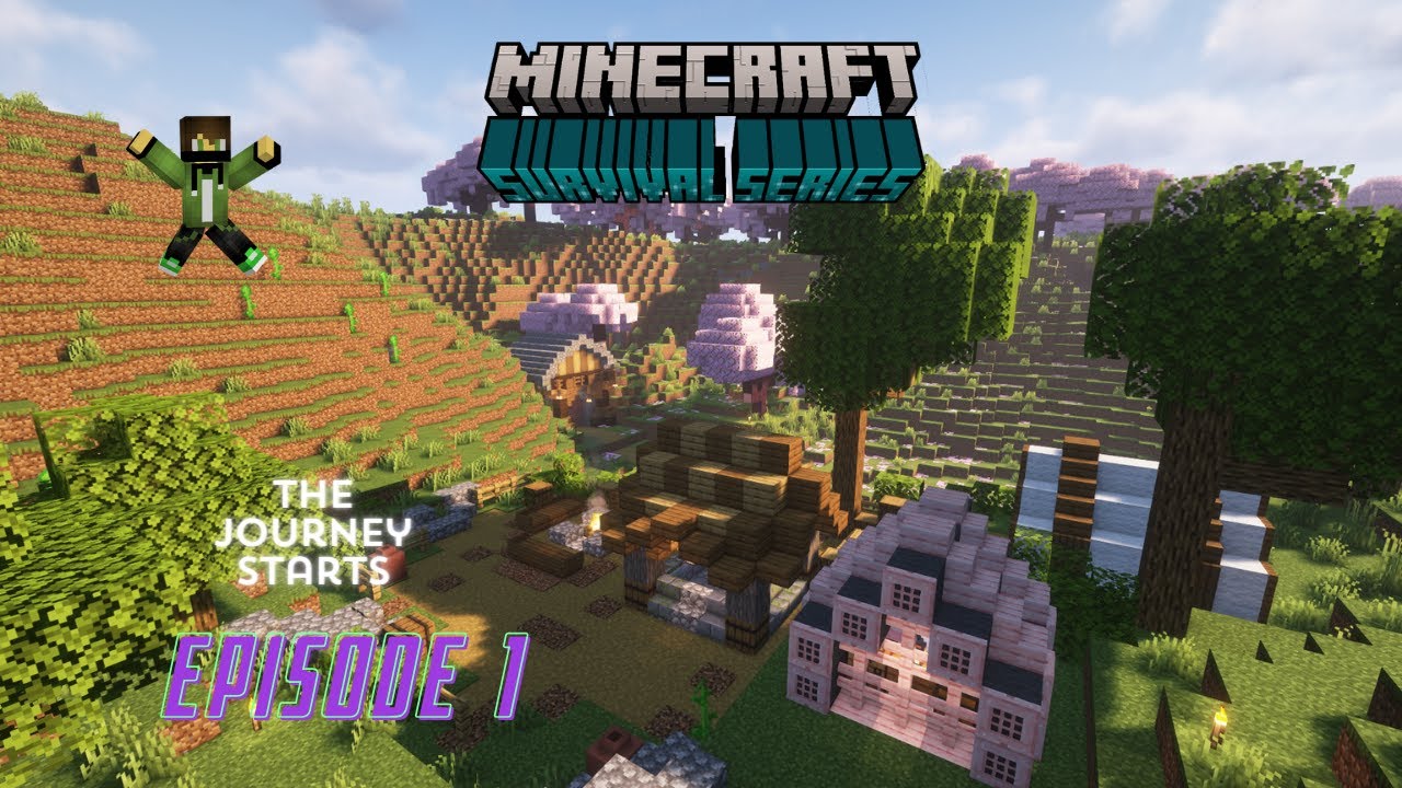 Survival Lets Play Episode #1 Minecraft Series - YouTube