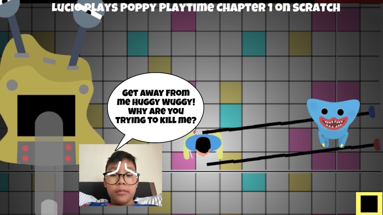AG Movie: Lucio plays Poppy Playtime Chapter 1 on Scratch! - YouTube
