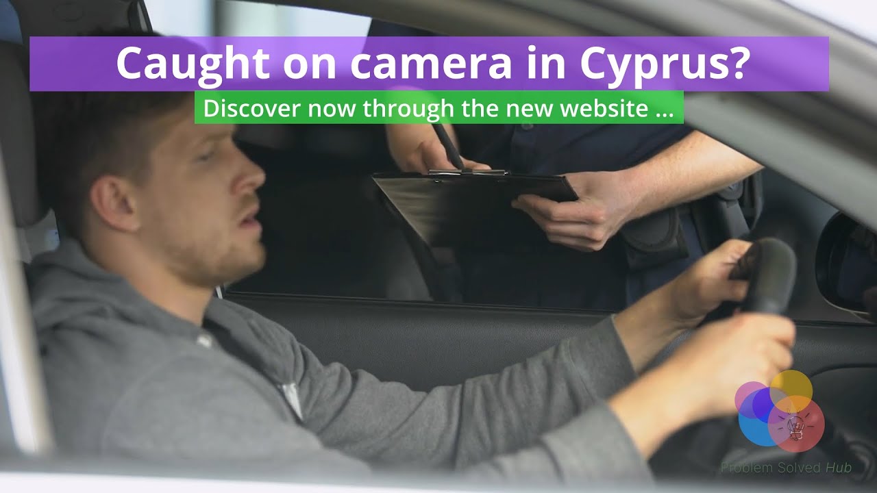 Caught on camera in Cyprus for speeding or a red traffic light? - YouTube