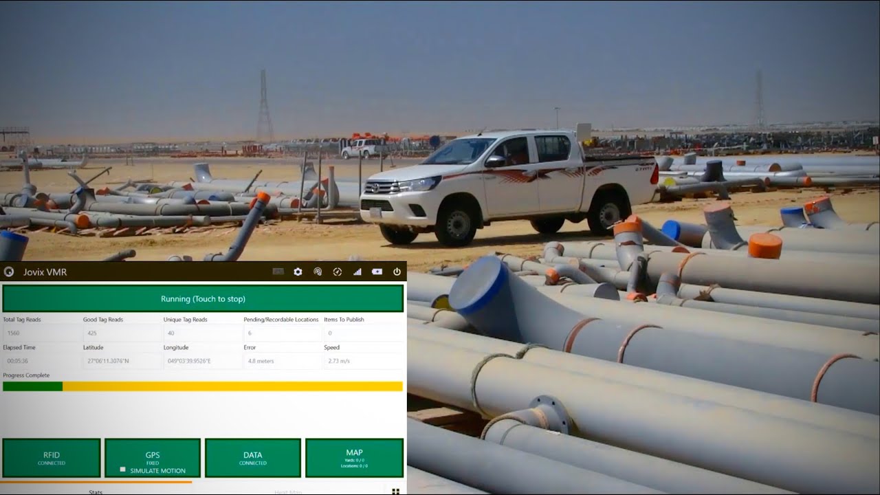 Jovix: Track & Trace for Industrial Construction - YouTube