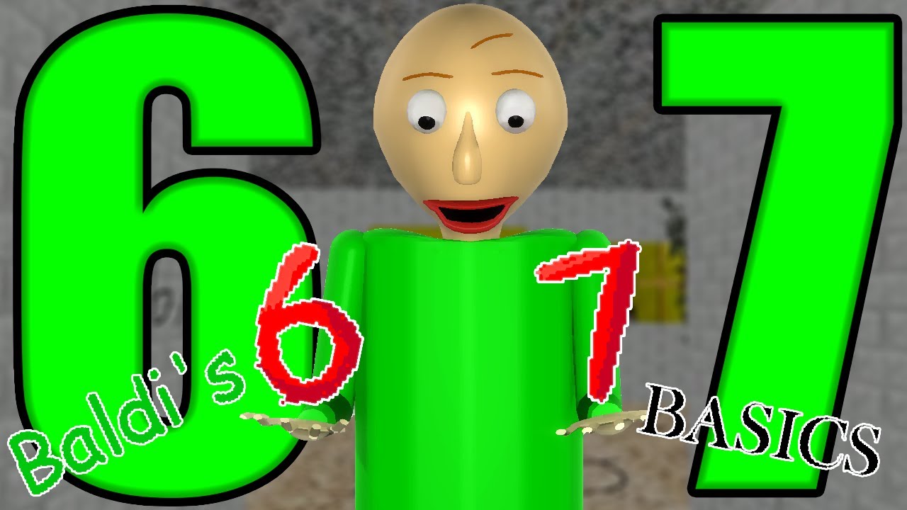 БАЛДИ ЗАРАЖЁН СИКС СЕВЕНОМ | Baldi's 67 Basics - ДРУГИЕ ИГРЫ ПО БАЛДИ ...