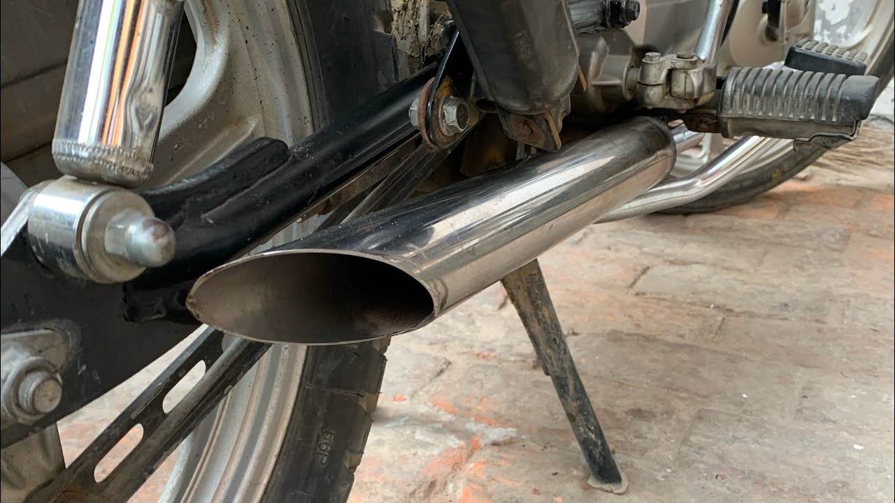 Modify Silencer for Splendor bike full Public Reaction #modified # ...