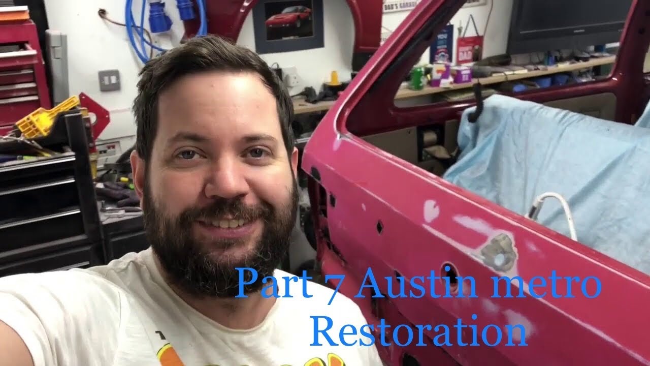 Part 7 Austin mini metro restoration walk around update and filler ...