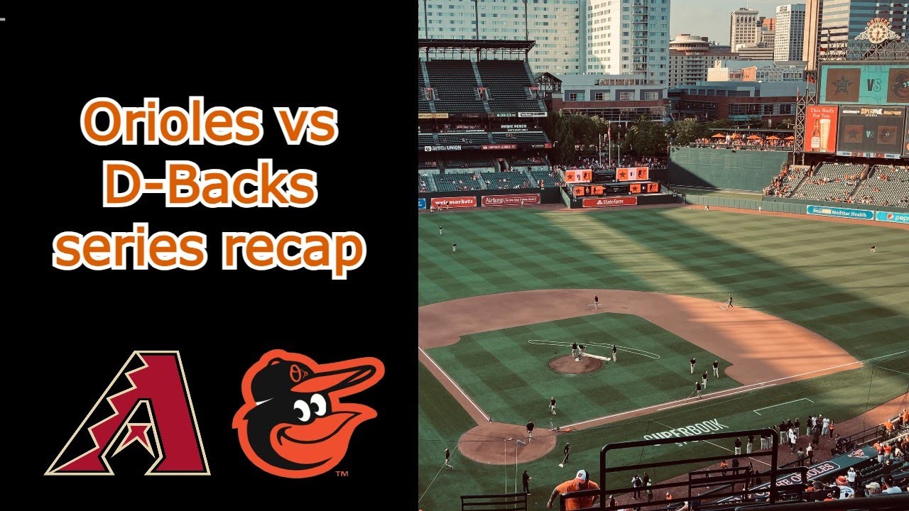 Orioles vs D-Backs series recap - YouTube