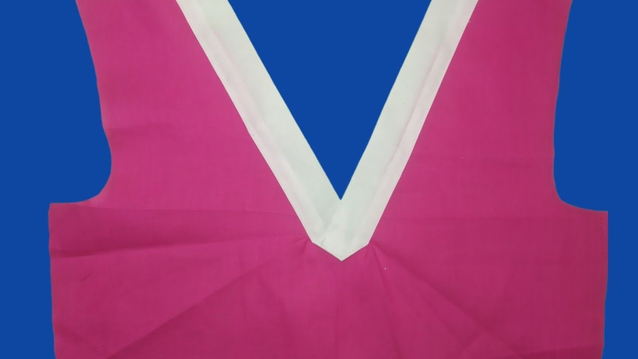 How TO MAKE A V-NECK SEWING TIPS AND TRICKS || EASY TUTORIAL FOR ...