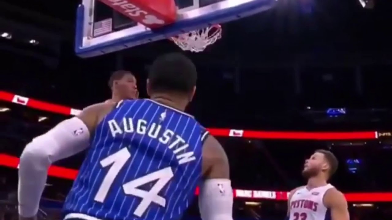 Aaron Gordon with the “Hand Behind the Head” SLAM!!! - YouTube