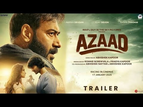 azaad movie trailer review ajay devgan anmoviesreview - YouTube