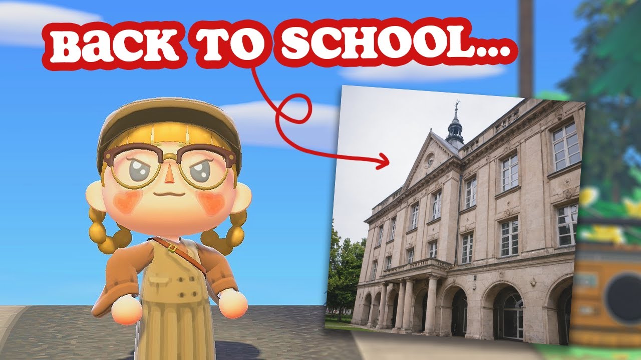 ️Building a College On Granola - Animal Crossing New Horizons - YouTube