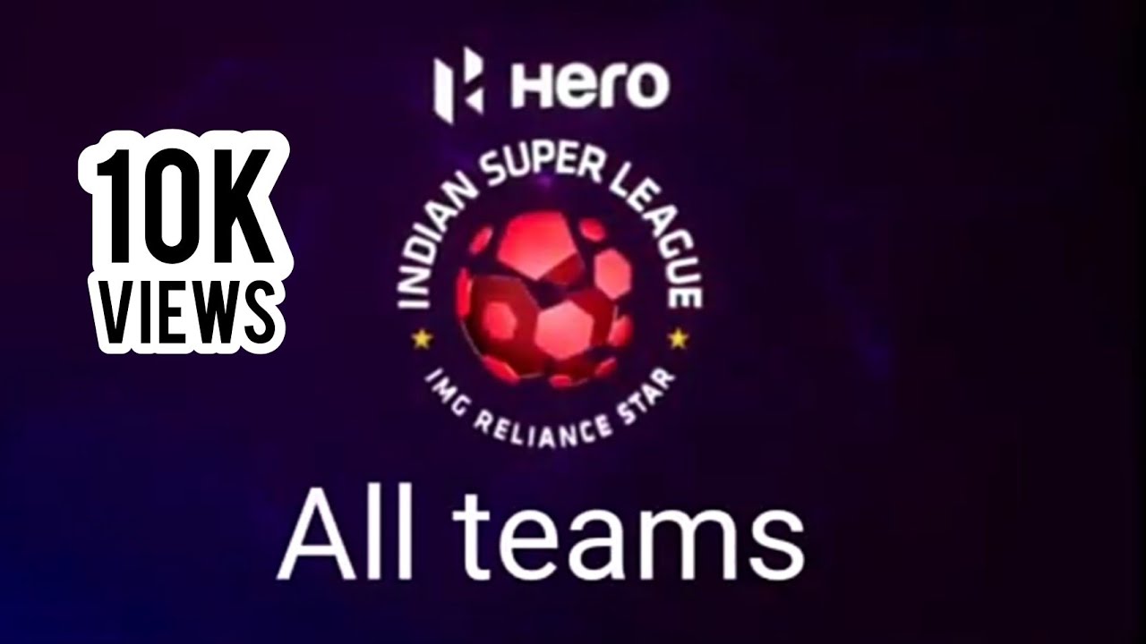 Hero indian super league All teams logos 2019-20 ISL S06 • Animated ...