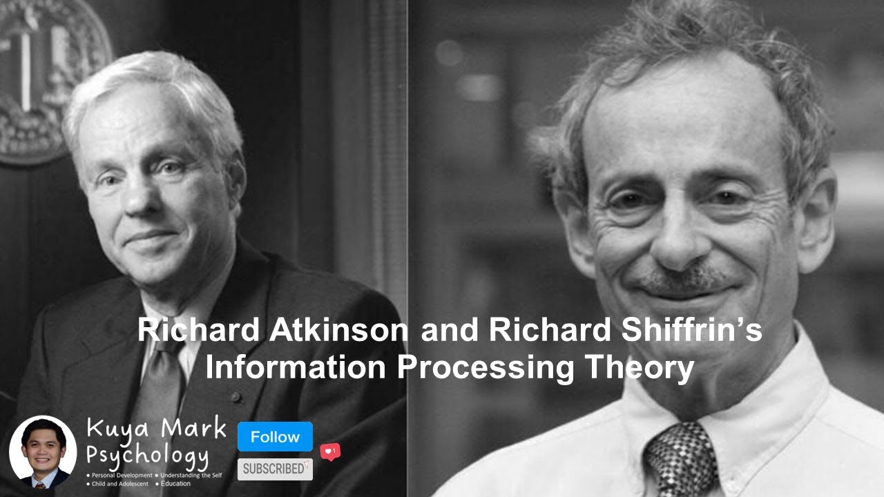 Atkinson and Shiffrin's Information Processing Theory Cognitive Theory - YouTube