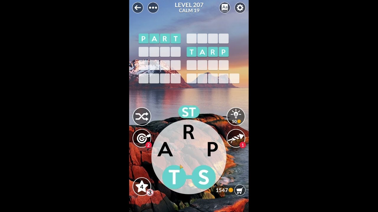 Wordscapes Uncrossed Level 207 Answers YouTube wordscapes-uncrossed-level-207-answers-youtube