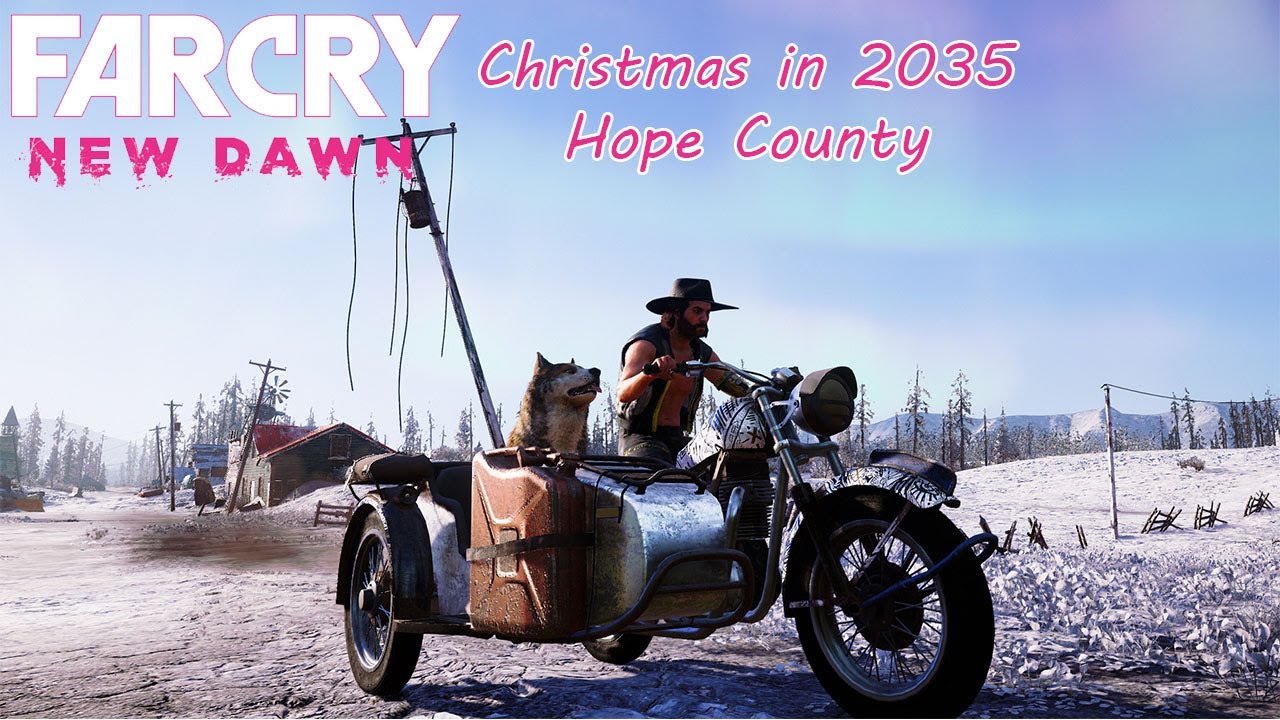 Christmas in 2035 hope county - Far Cry new dawn - YouTube