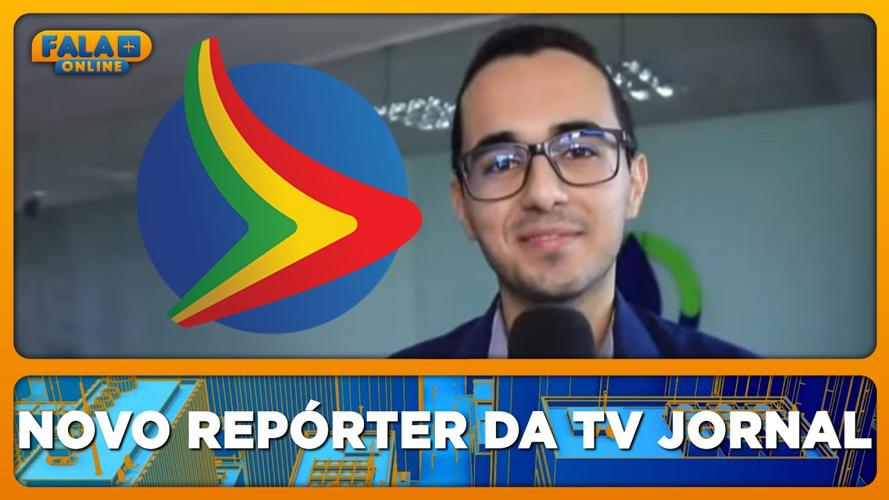 Yan Victor estreia como repórter na TV Jornal - YouTube