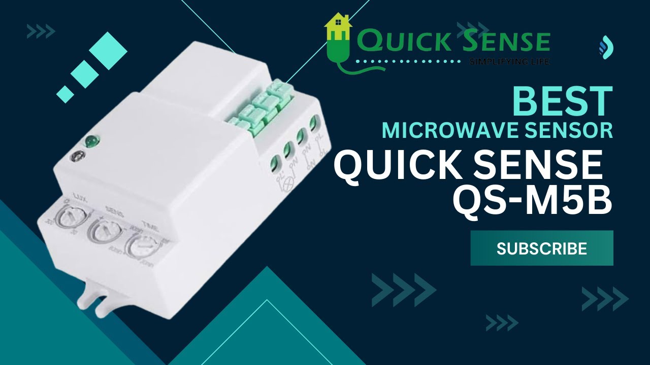 MICROWAVE SENSOR | QS-M5B | MOTION SENSOR - YouTube