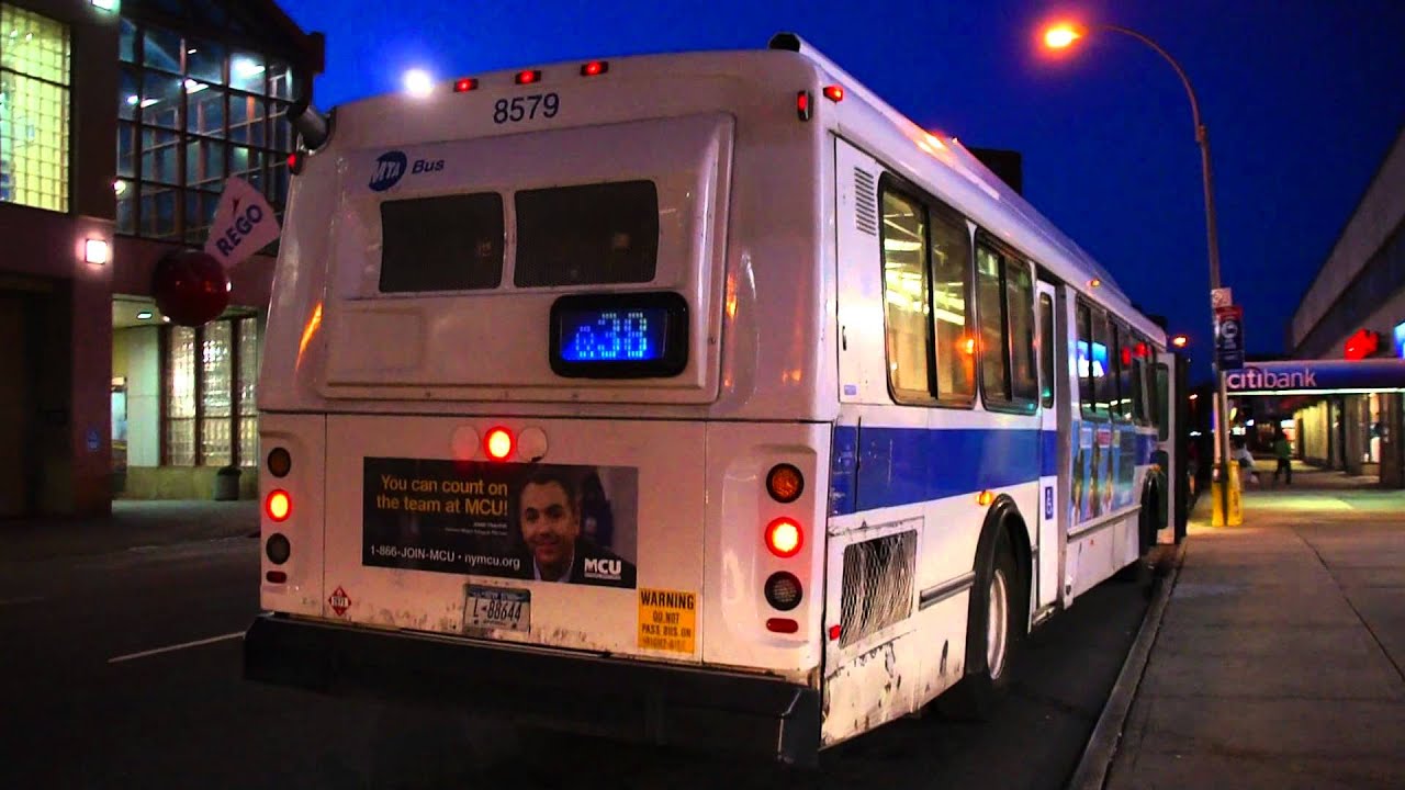 MTA Bus Company 1998 Orion V CNG 8579 On The Q38 @ 63rd Drive & Queens ...