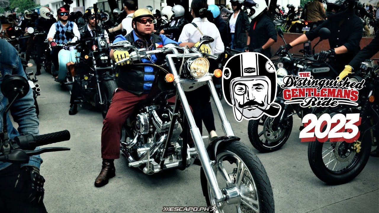 2023 Distinguished Gentleman's Ride | Manila - YouTube