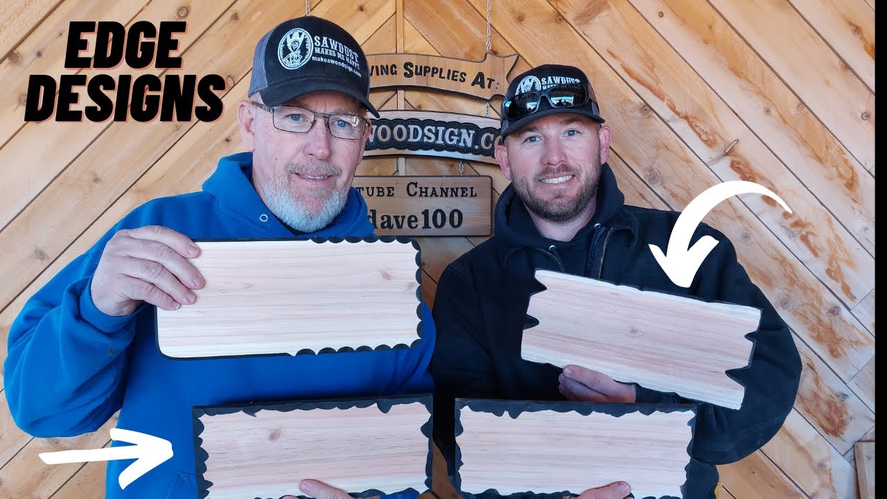 #647 Edge Designs on your boards. - YouTube