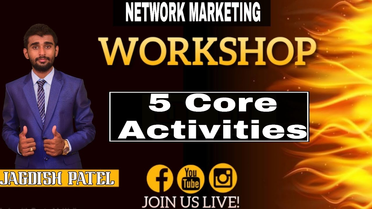 NETWORK MARKETING TRAINING | 5 Core Activities daily | 10× growth your ...