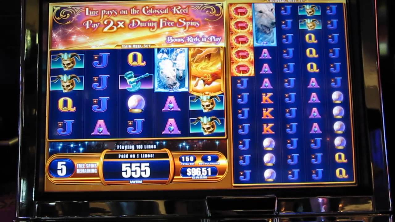 WMS Colossal Wizard Bonus Disaster #2 - YouTube