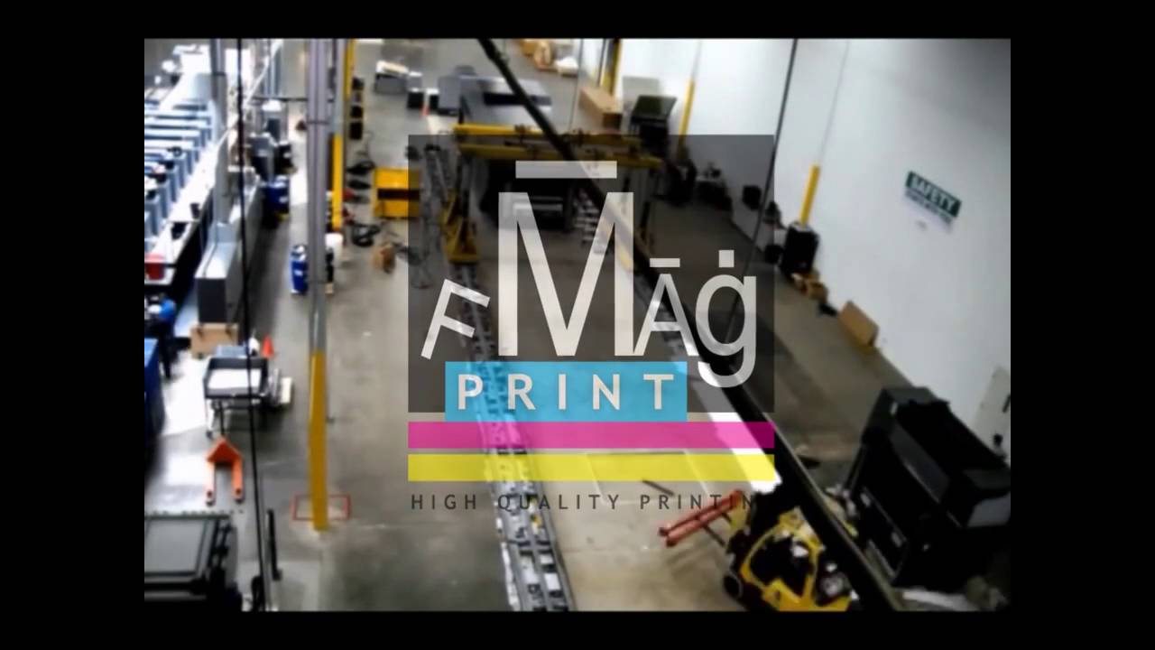 FMAG Print: Heidelberg VLF Speedmaster XL145 Setup - YouTube