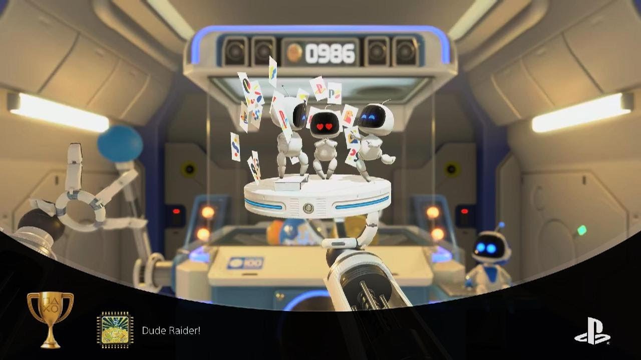 Dude Raider! | Astro's PlayRoom | PS5 Trophy - YouTube