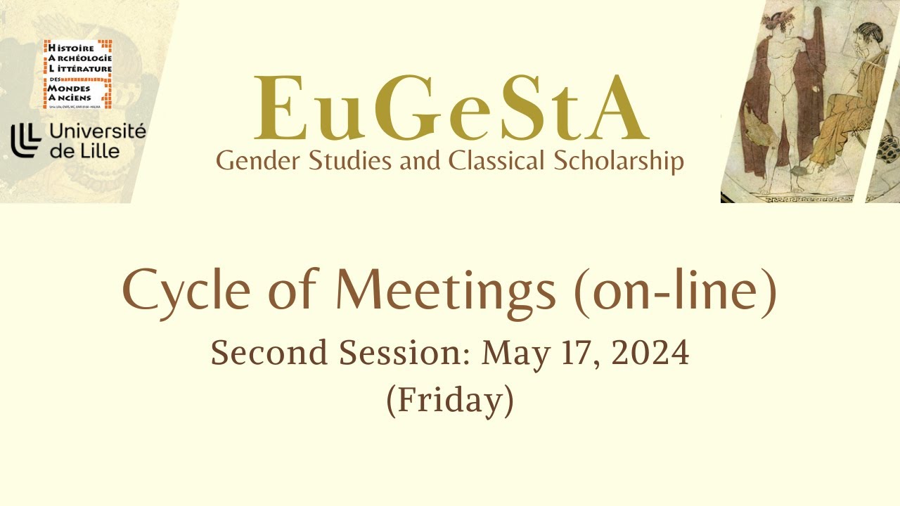 EuGeSta Cycle of Meetings: Second Session - May, 17 - YouTube