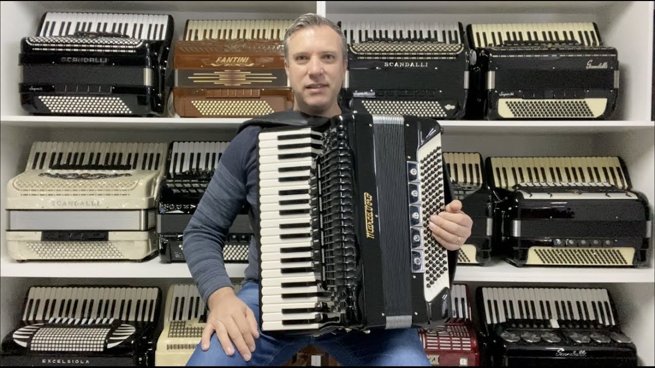 Acordeon Marca D'oro Polifônica - Quarta de voz 49 cm - Jeferson ...