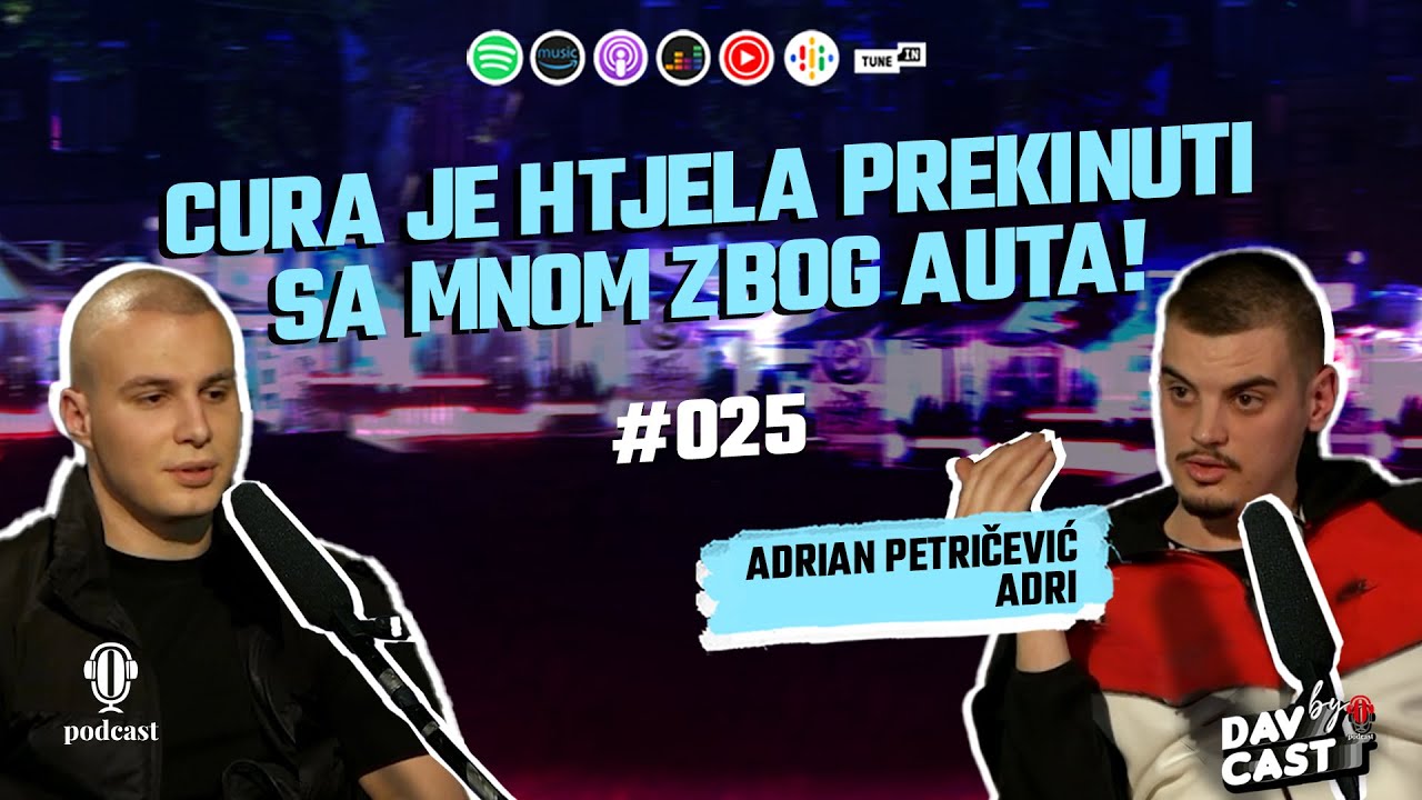 Adri: Manji sam rizik na cesti nego prosječan vozač! - Davcast by ...