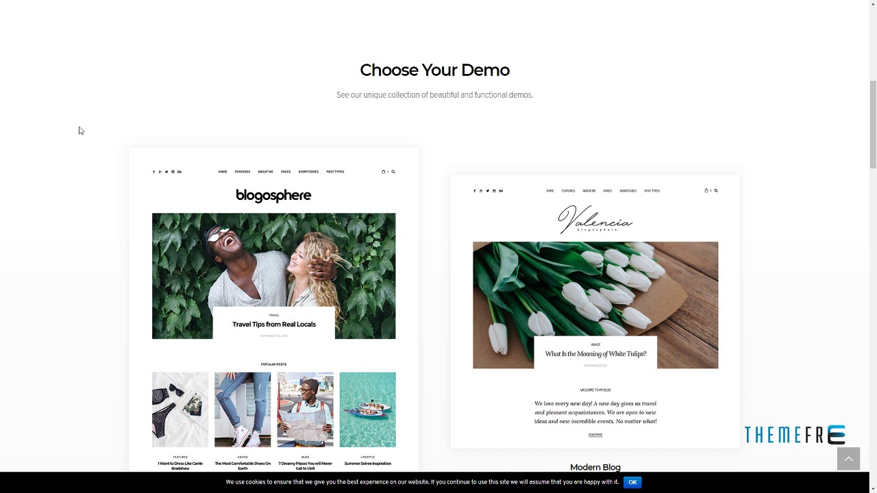 Blogosphere - Multipurpose Blogging Theme Jaxson Taro - YouTube