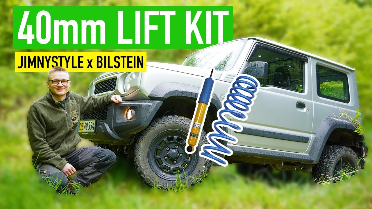 LIFTING THE JIMNY | JimnyStyle 40mm Lift Kit Install - YouTube