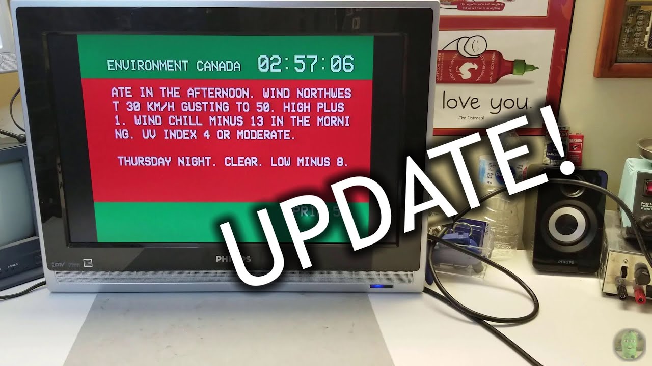 Retro Weather Channel Update - YouTube