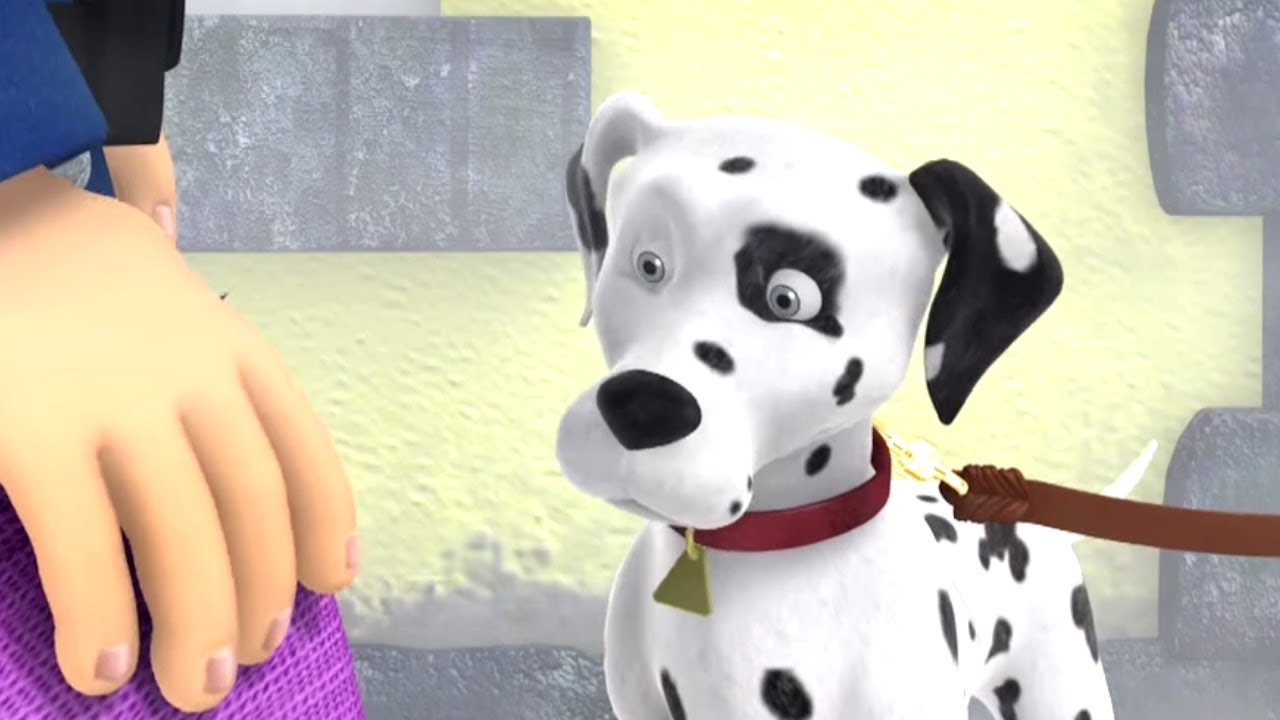 Sam el Bombero en Español 🌟Nuevo perro de bomberos de Sam! 🔥 Dibujos ...