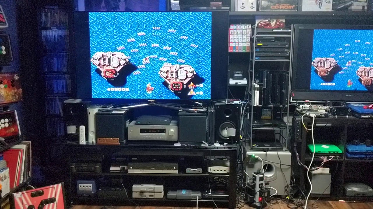 Let's play super raiden on supergrafx with SD system 3 - YouTube