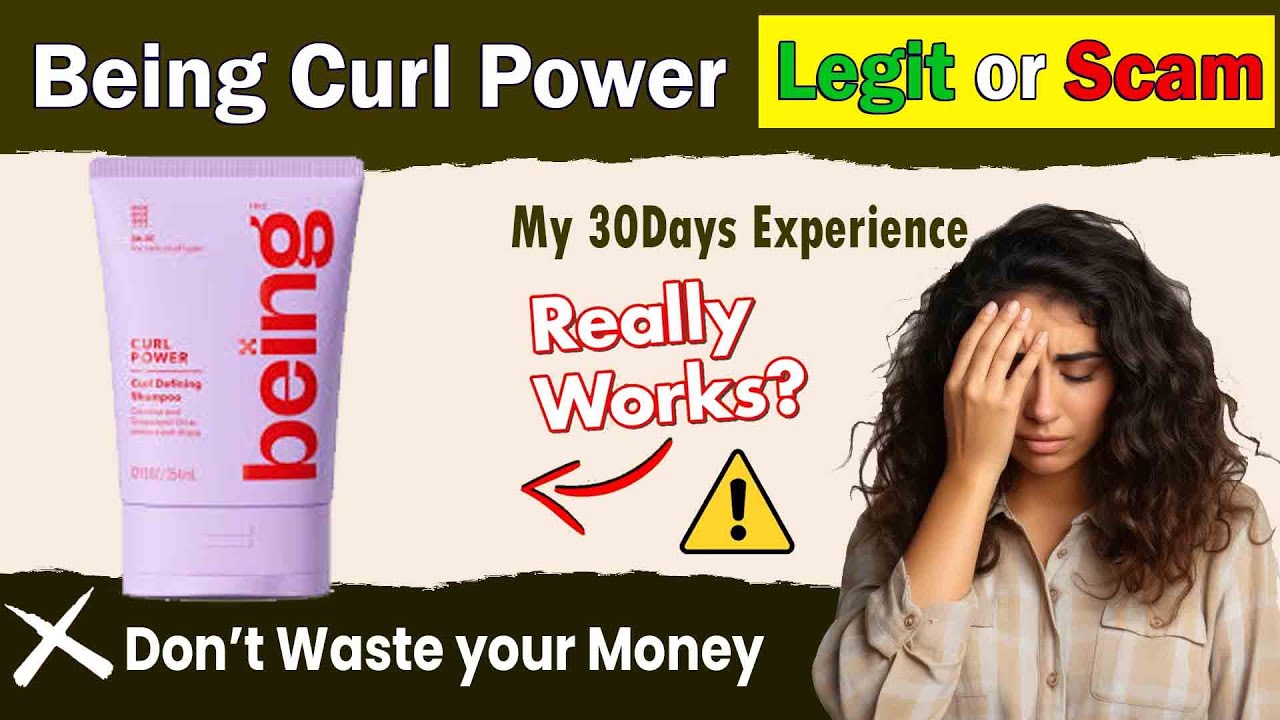 Being Curl Power Shampoo Review - Worth it or Waste of Money? - YouTube