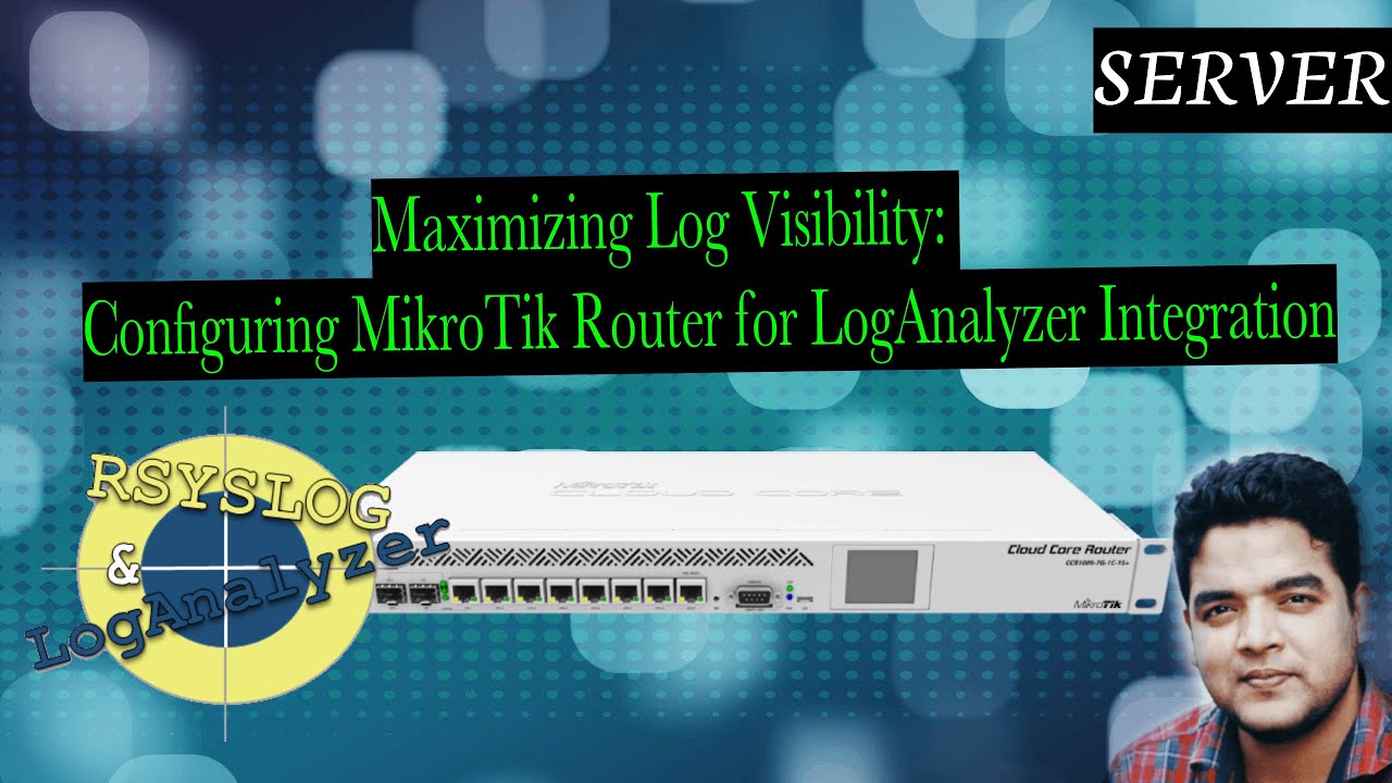 Maximizing Log Visibility: Configuring MikroTik Router for LogAnalyzer Integration - YouTube