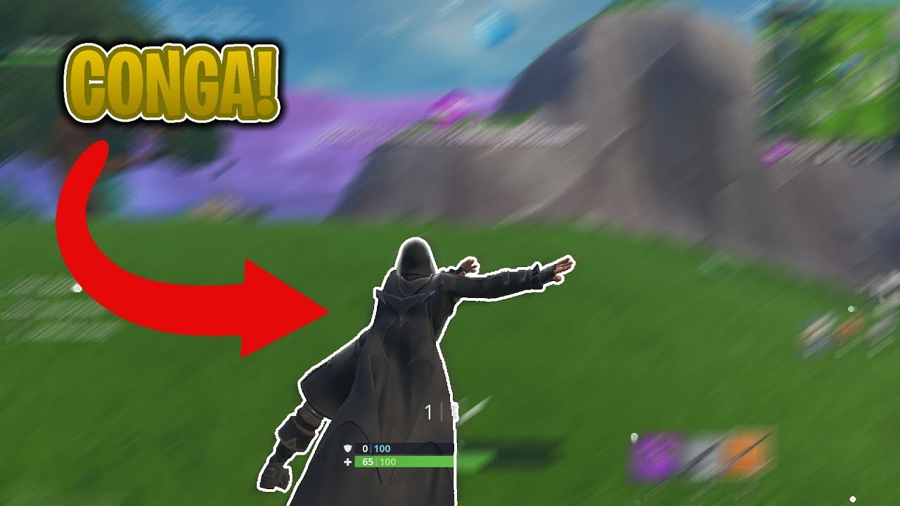 Doing the *CONGA* all game! | Fortnite - YouTube